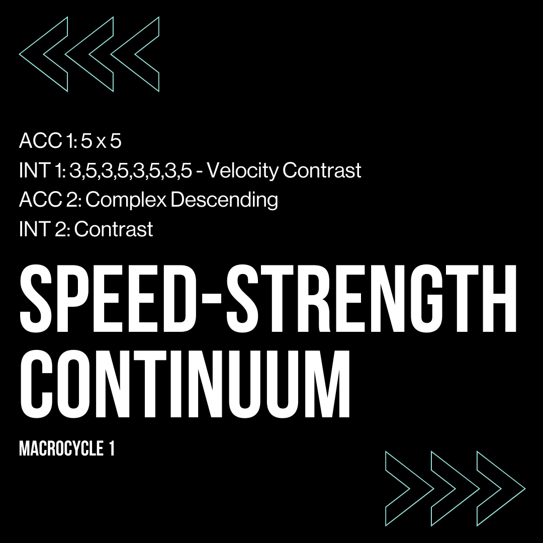 Speed Strength Continuum Program KILO Strength Society speed-strength-continuum-program-kilo-strength-society